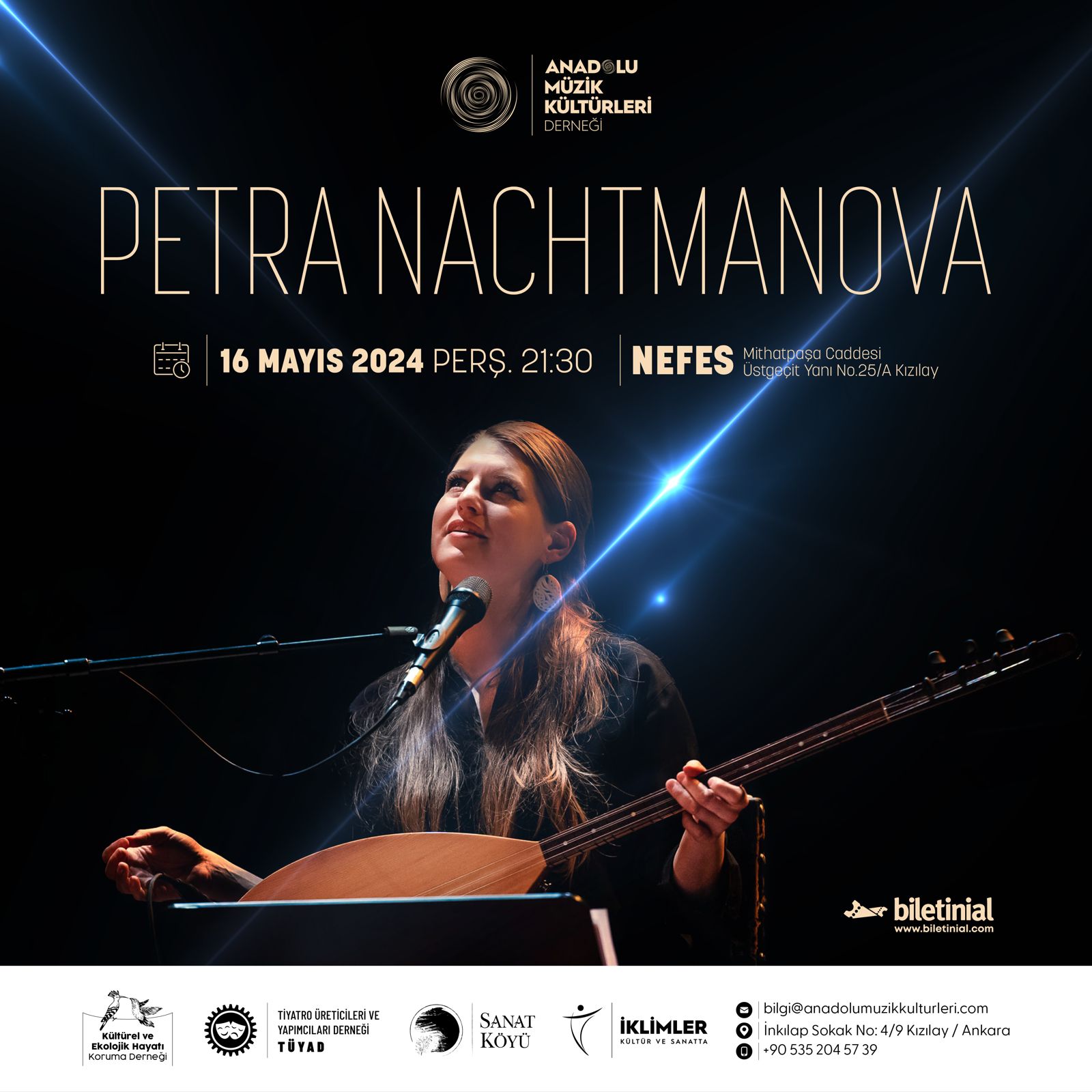 Petra Nachtmanova 16 Mayıs’ta Anadolu Müzik Kültürleri Derneği’nin konuğu – Anadolu Müzik ...